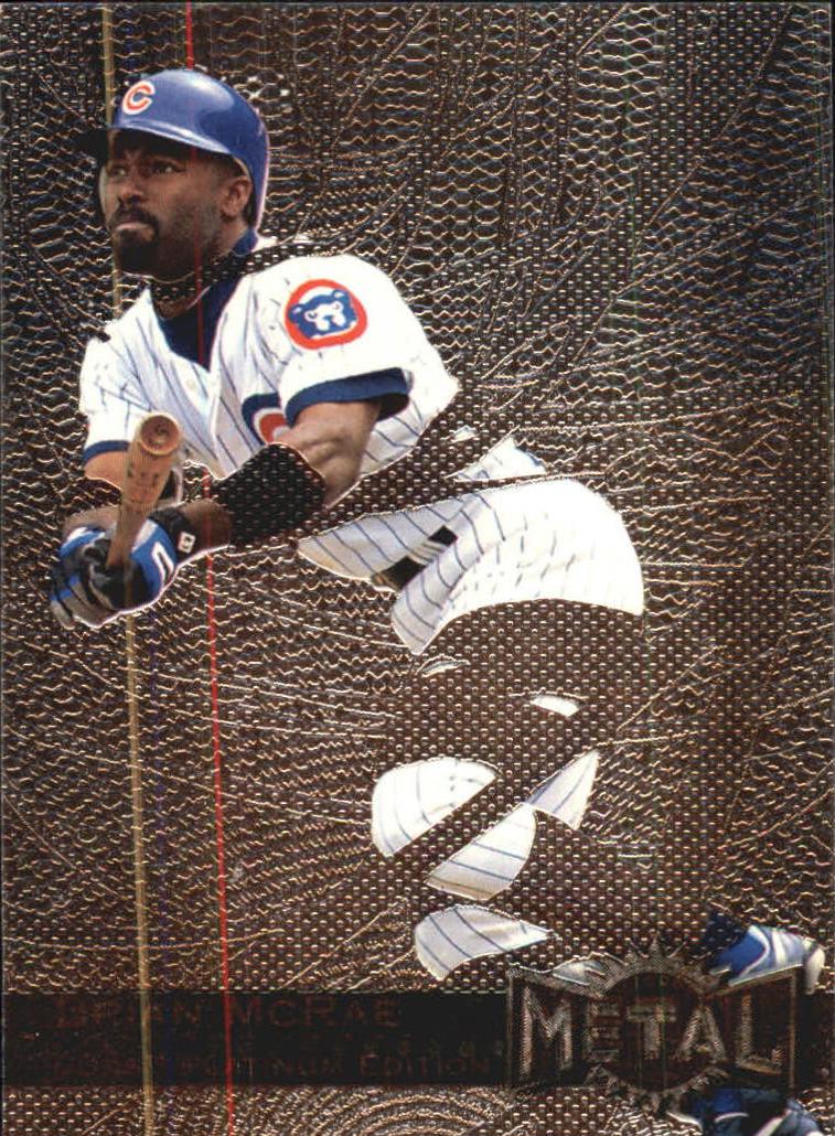 Brian McRae [Platinum Edition] #142 Prices | 1996 Metal Universe ...