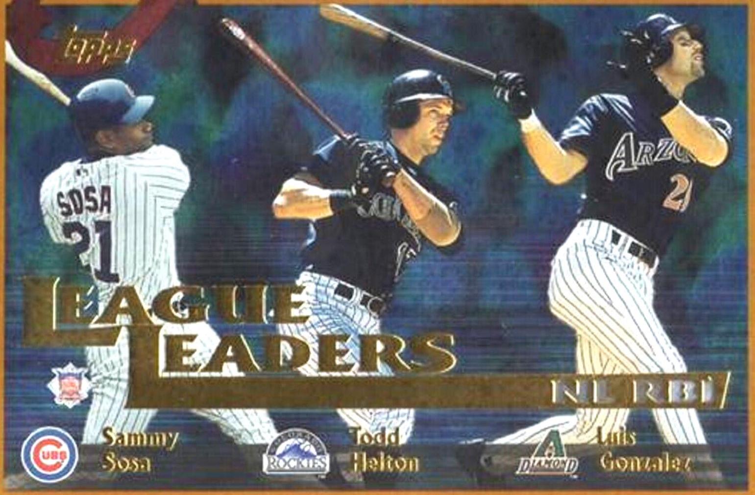 Sammy Sosa, Todd Helton, Luis Gonzalez #346 Prices | 2002 Topps ...