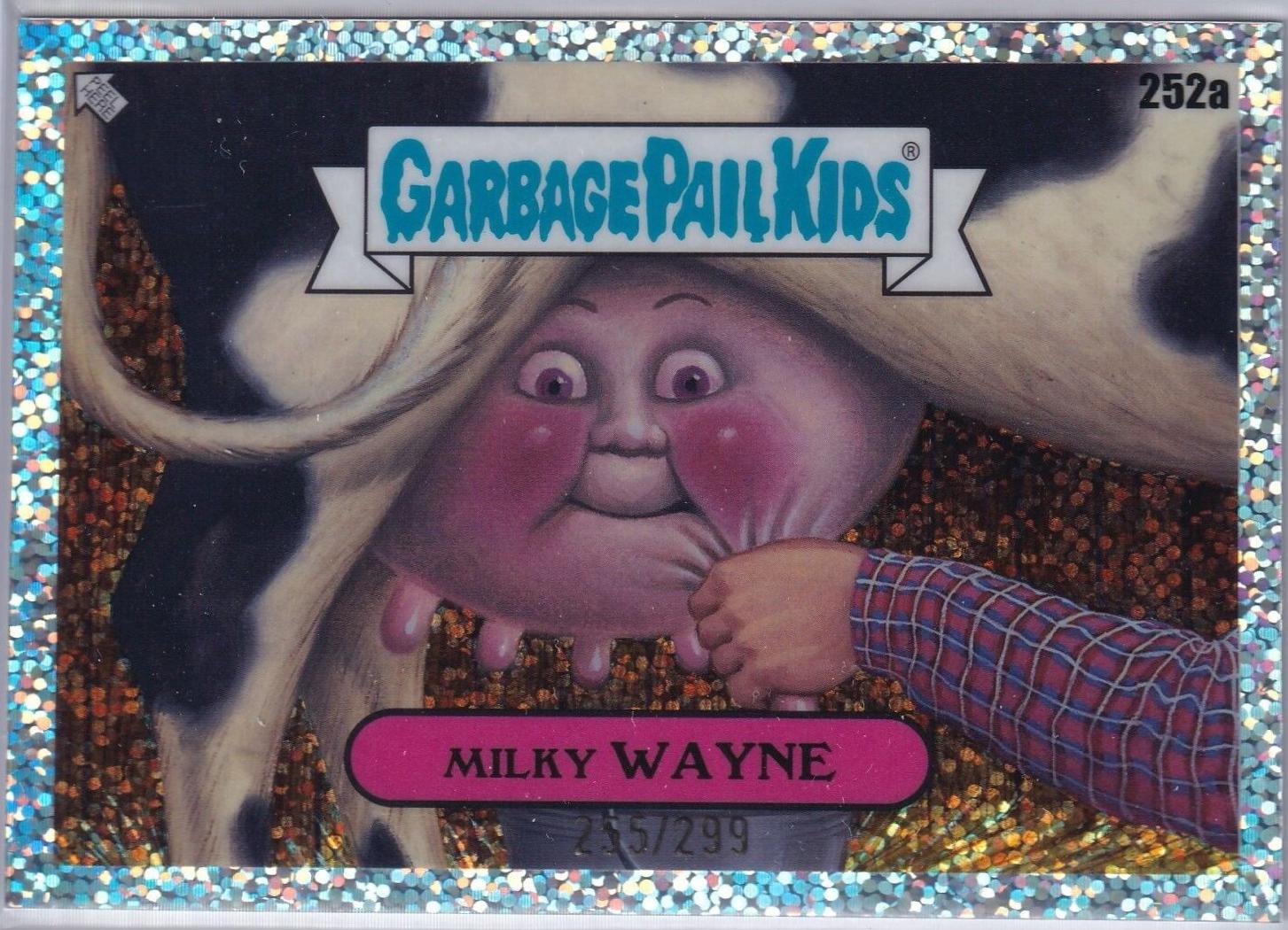 Milky WAYNE [Sparkle Refractor] #252a Prices | 2024 Garbage Pail Kids ...