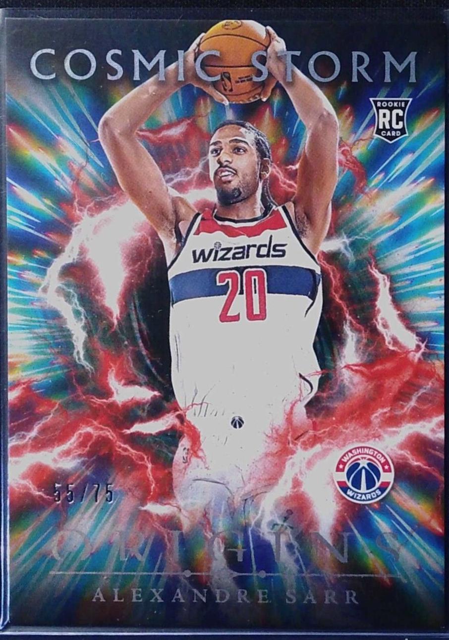 Alexandre Sarr [Red] #21 Prices | 2024 Panini Origins Cosmic Storm ...