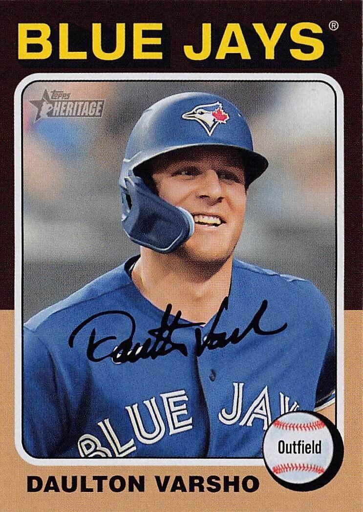 Daulton Varsho #258 Prices | 2024 Topps Heritage | Baseball Cards