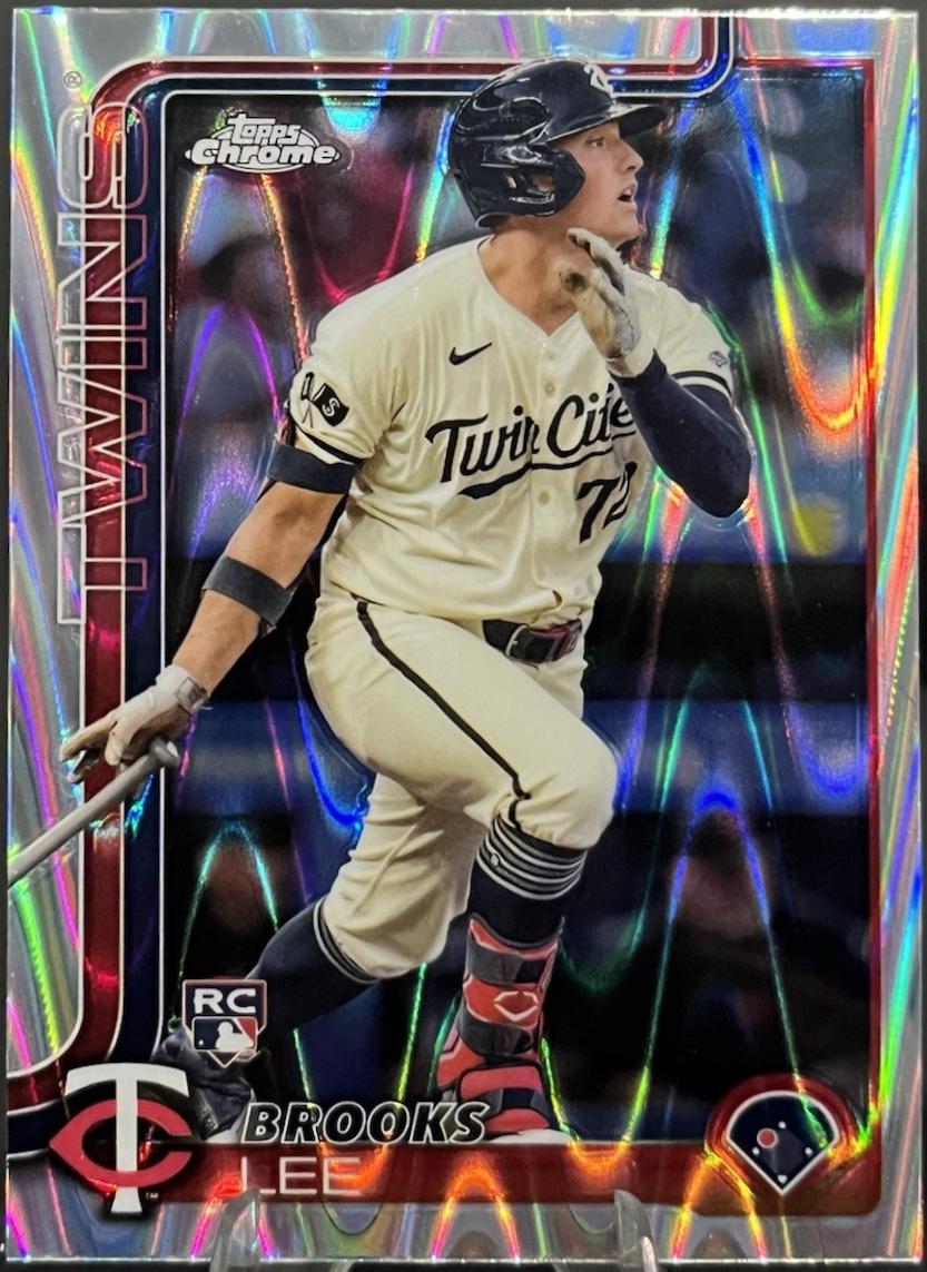 Brooks Lee [Raywave] #234 Prices [Rookie] | 2025 Topps Chrome ...