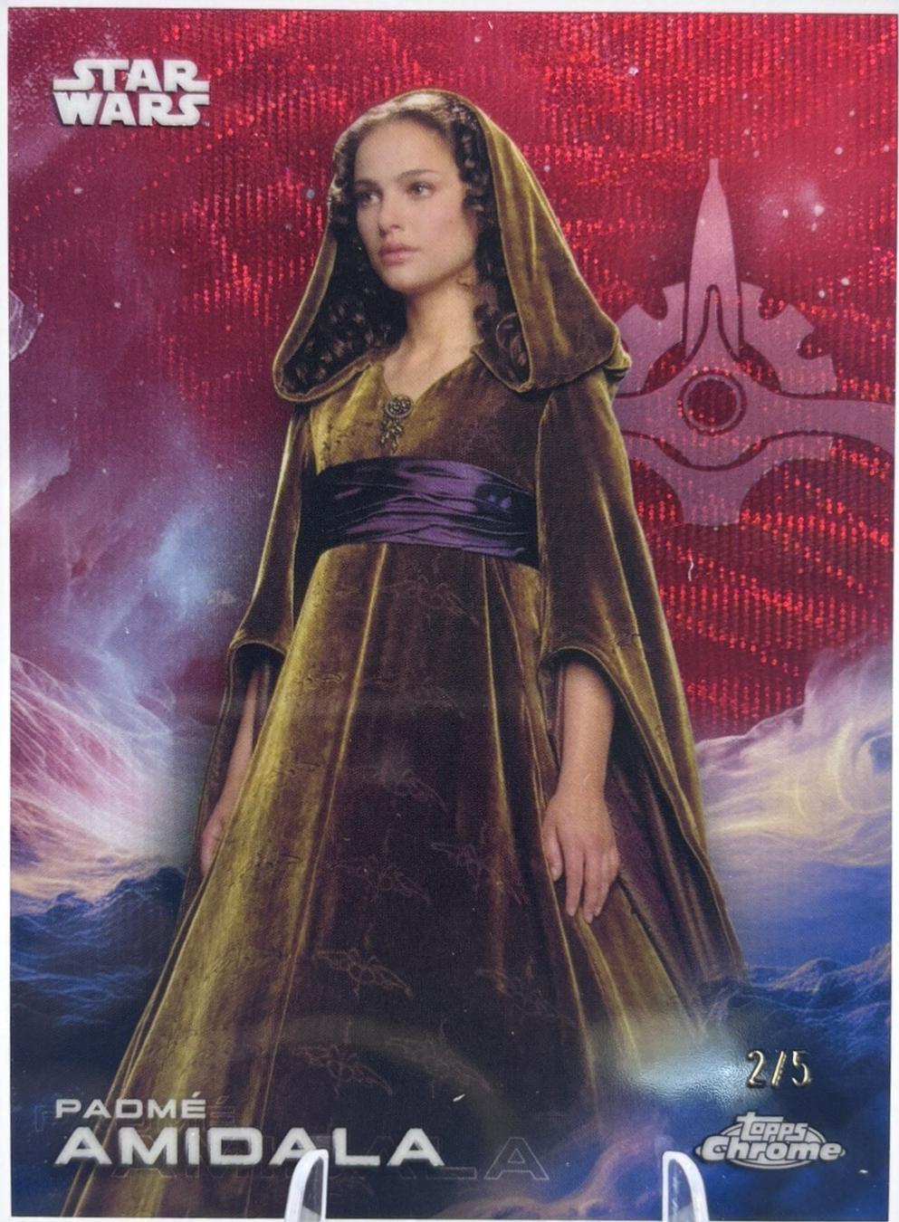 Padme Amidala [Red Wave] #141 Prices | Star Wars 2025 Topps Chrome ...