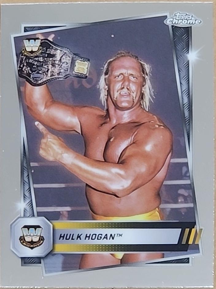 Hulk Hogan [Image Variation] #203 Prices | 2025 Topps Chrome WWE ...