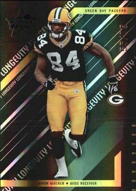 Javon Walker [Black] #35 Prices | 2004 Leaf Rookies & Stars Longevity ...