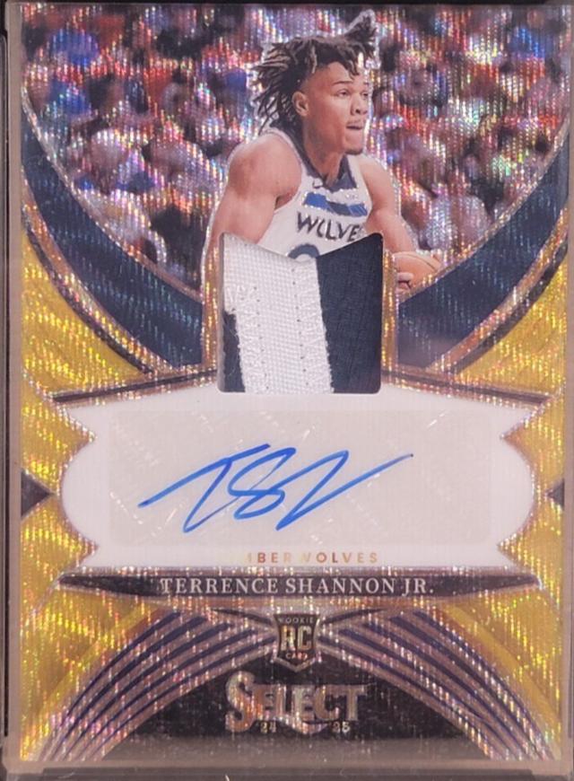 Terrence Shannon Jr. [Gold Prizm] #RJA-TSJ Prices | 2024 Panini Select ...
