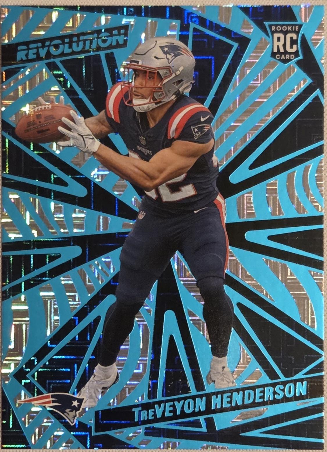 TreVeyon Henderson [Teal Levels] #244 Prices | 2025 Panini Revolution | Football Cards