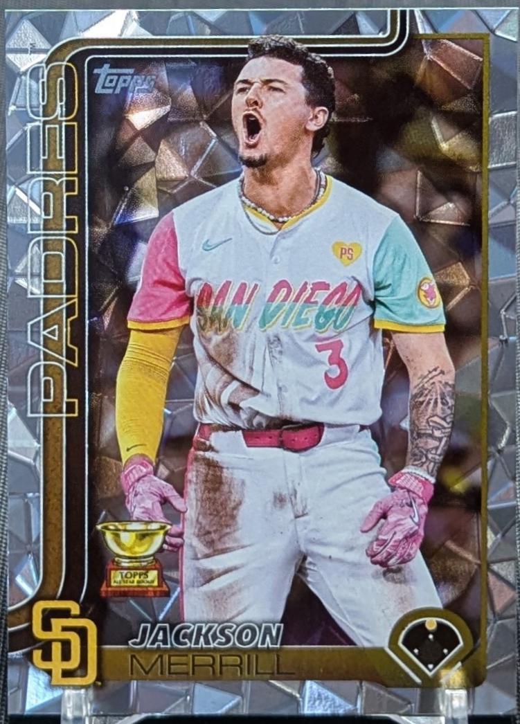 Jackson Merrill [Diamante Foil] #125 Prices | 2025 Topps | Baseball Cards