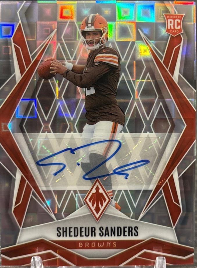 Shedeur Sanders [Silver Pandora Autograph] #154 Prices | 2025 Panini ...