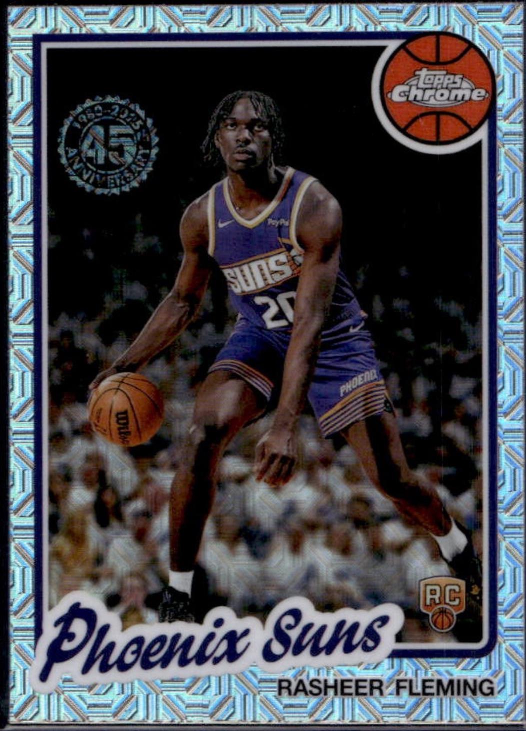 Rasheer Fleming #TC-RF Prices | 2025 Topps 1980 Chrome | Basketball Cards