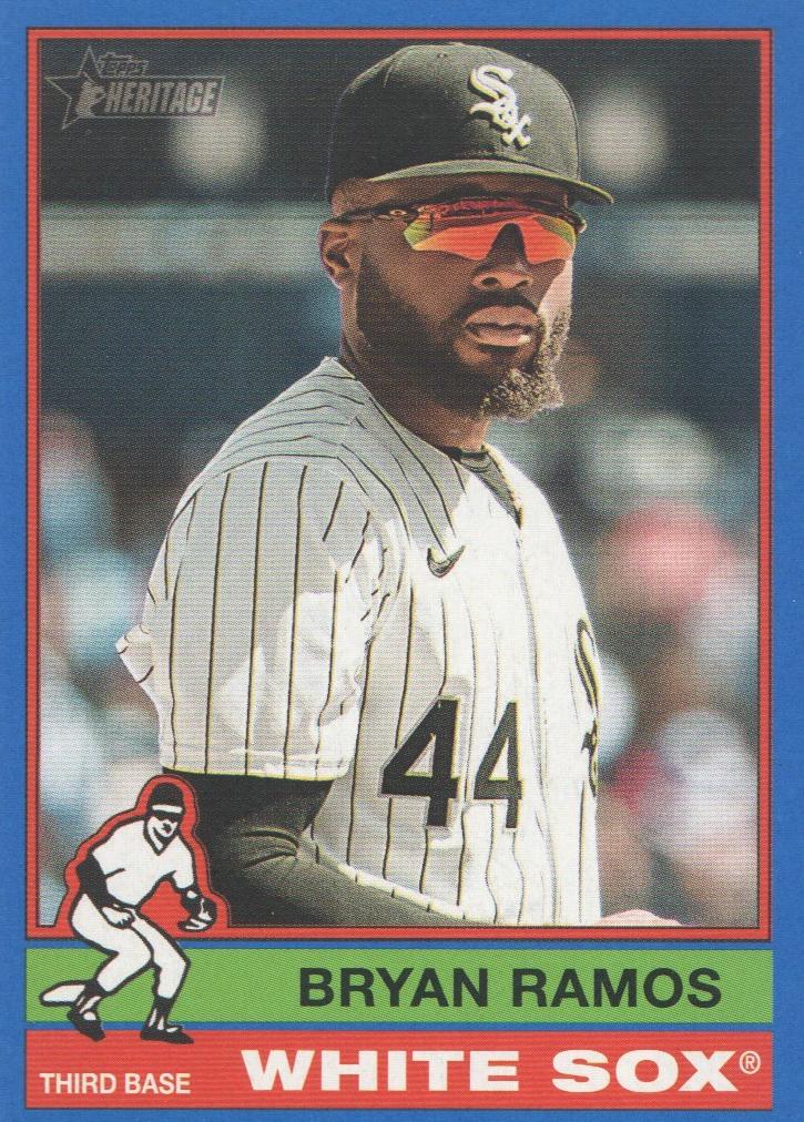 Bryan Ramos [Dark Blue Border] #381 Prices | 2025 Topps Heritage ...