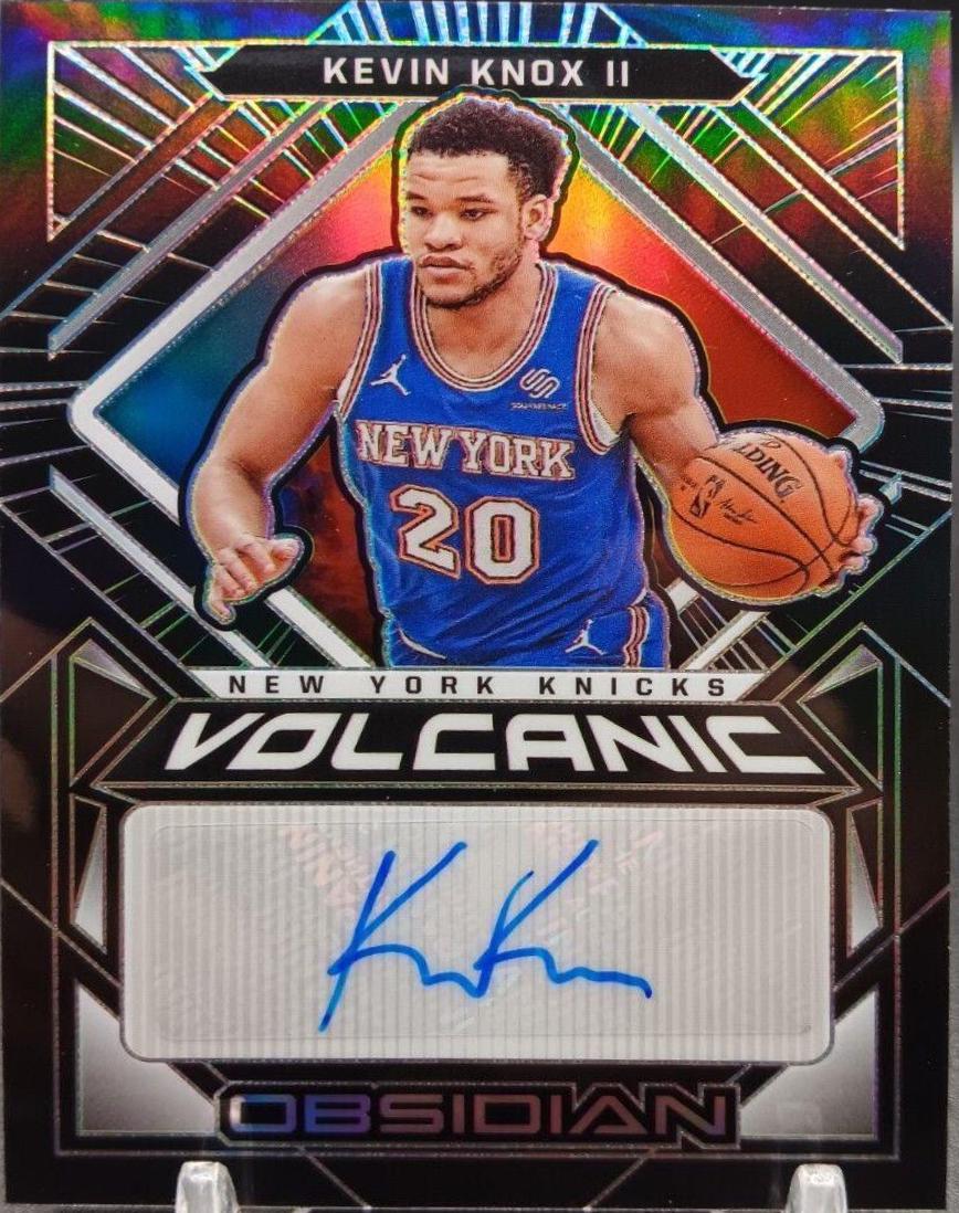 Kevin Knox II [Silver] #VOL-KKN Prices | 2020 Panini Obsidian Volcanic ...