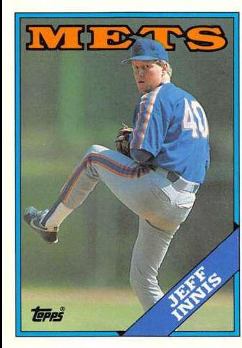 Jeff Innis #54T Prices | 1988 Topps Traded | Baseball Cards