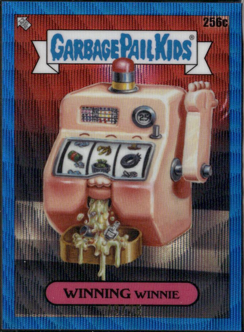 Winning WINNIE [Blue Wave Refractor] #256c Prices | 2024 Garbage Pail ...