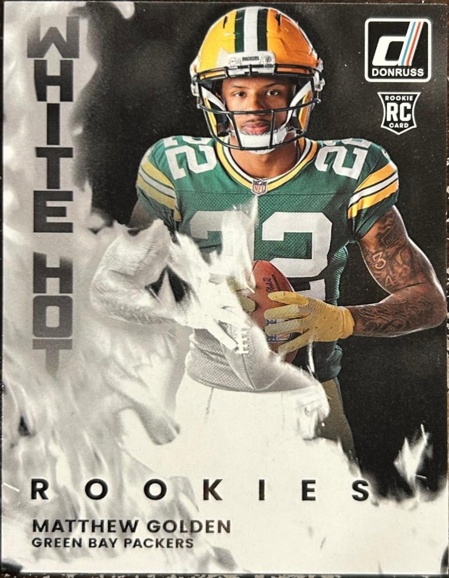 Matthew Golden #WHR-MTG Prices | 2025 Panini Donruss White Hot Rookies ...
