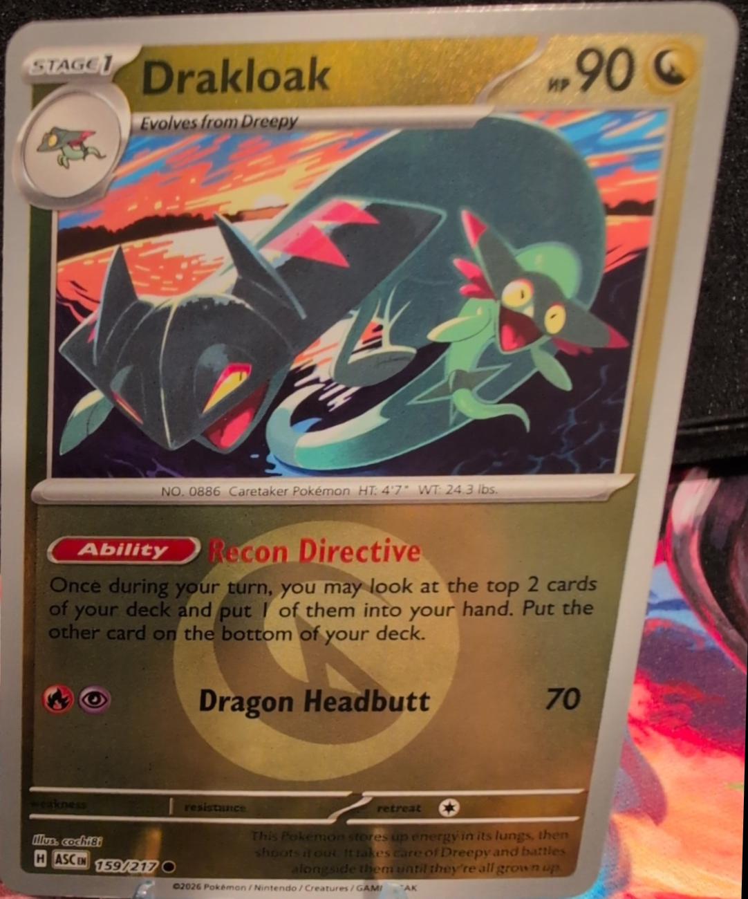 Drakloak [Energy] #159 Prices | Pokemon Ascended Heroes | Pokemon Cards