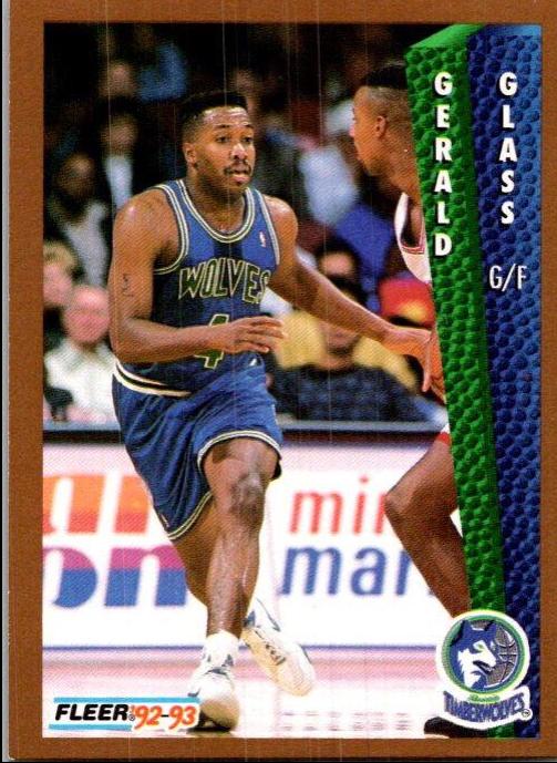 Gerald Glass #133 Prices | 1992 Fleer | Basketball Cards