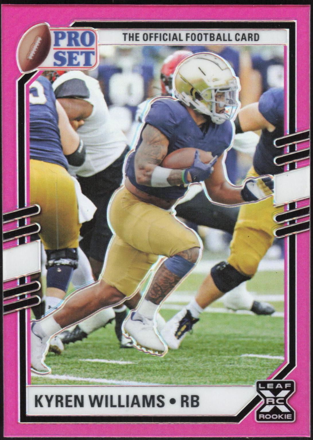 Kyren Williams [Pink Crystal] #PSB-KW1 Prices | 2022 Pro Set Draft Base ...