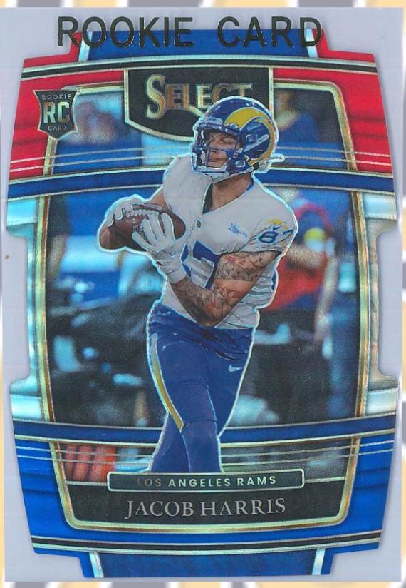Jacob Harris [Red Blue Die Cut] #80 Prices | 2021 Panini Select ...