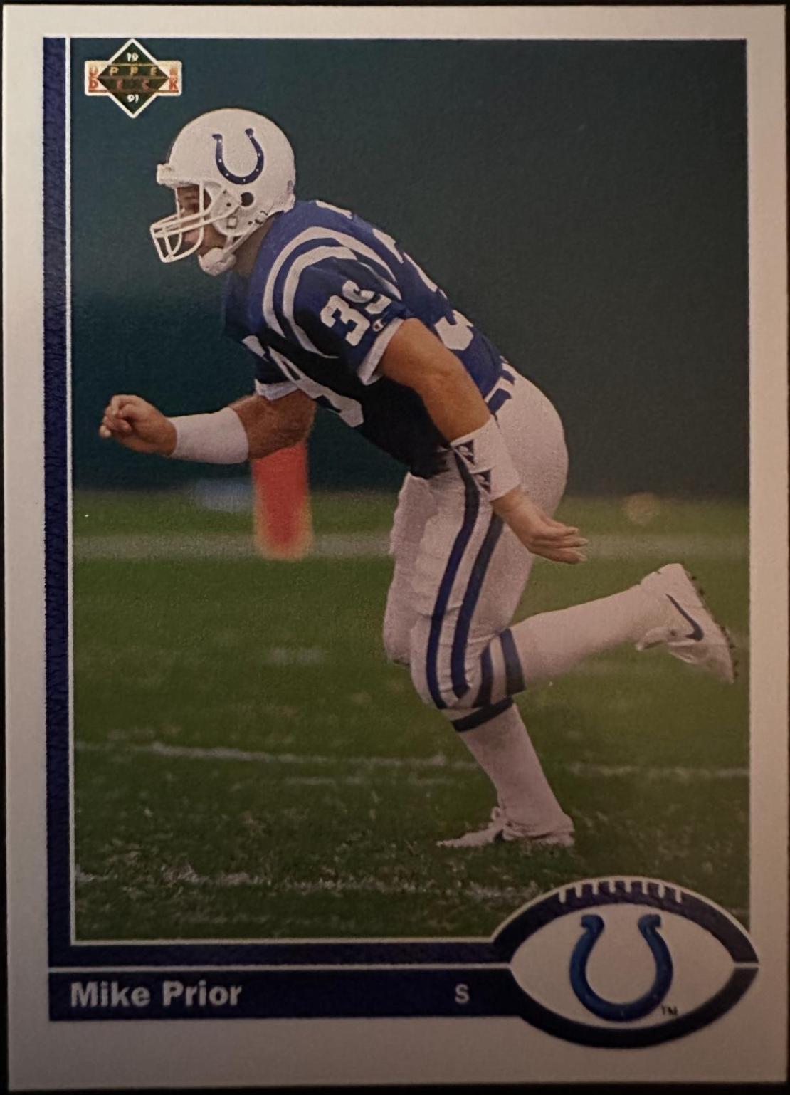 Mike Prior #569 Prices | 1991 Upper Deck | Football Cards