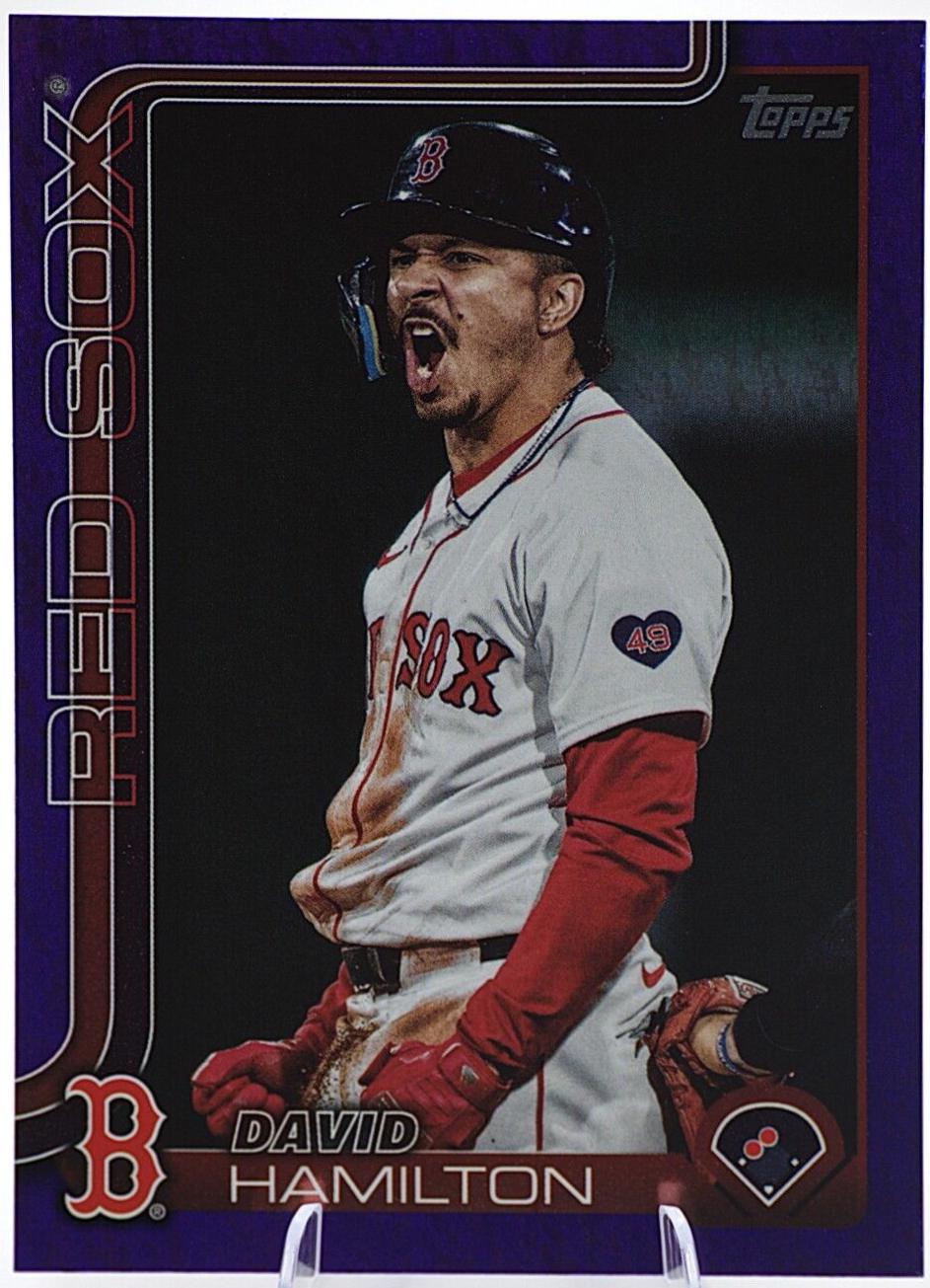 David Hamilton [Purple Foil] #199 Prices | 2025 Topps | Baseball Cards