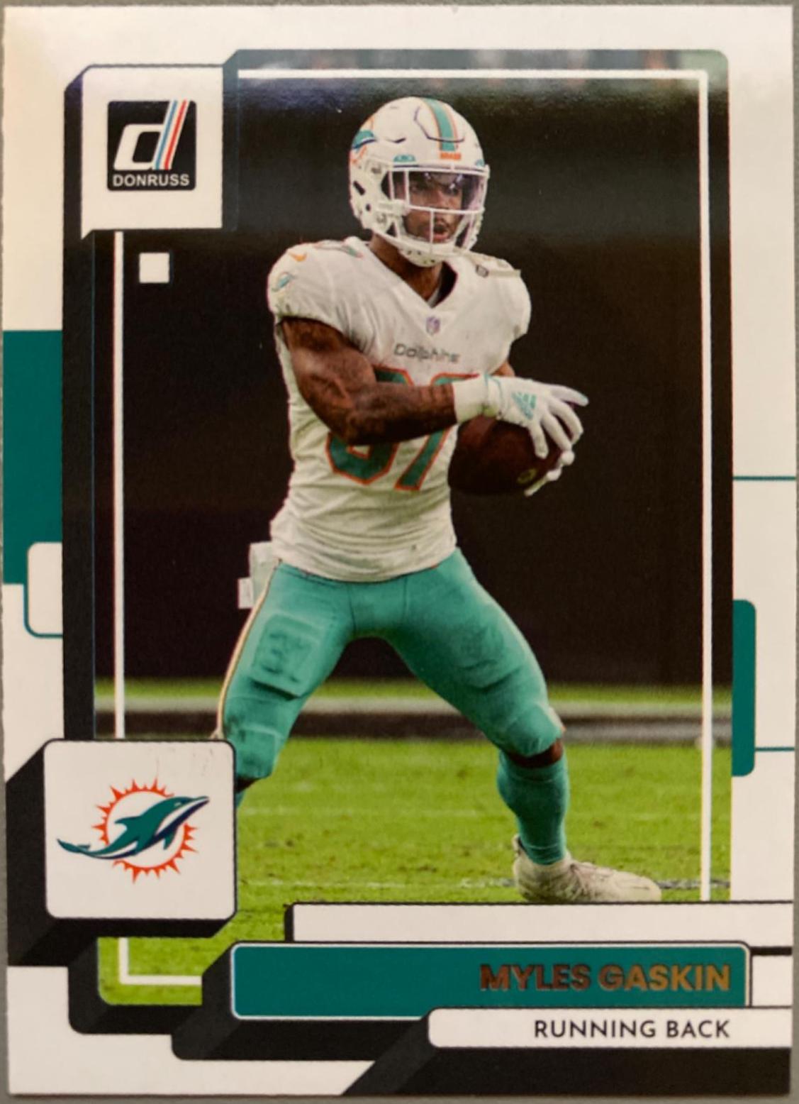 Myles Gaskin #126 Prices | 2022 Panini Donruss | Football Cards