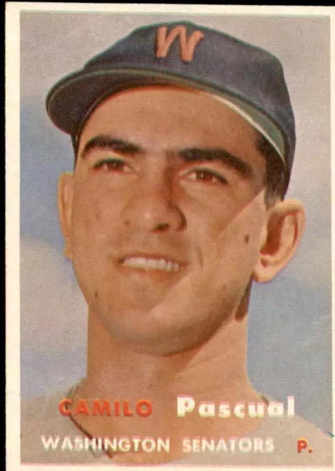 Camilo Pascual #211 Prices | 1957 Topps | Baseball Cards