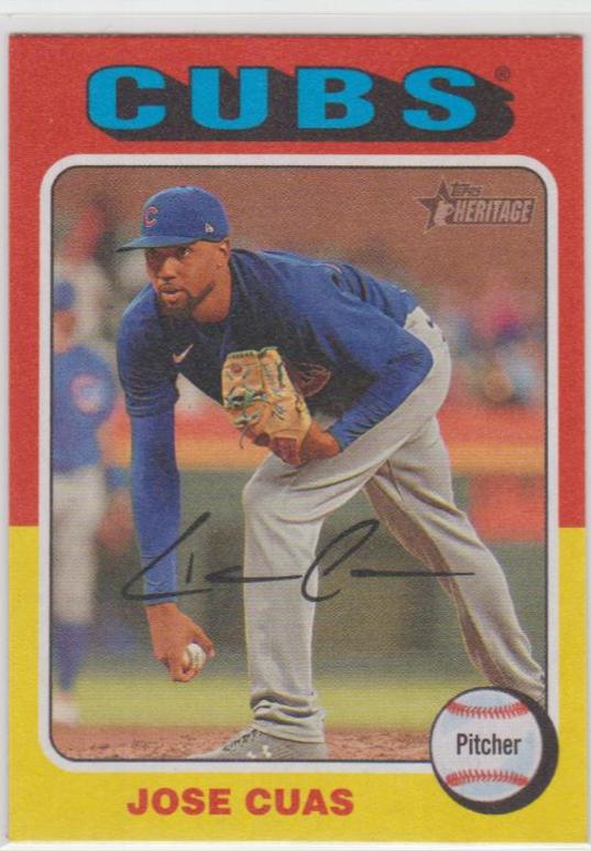 Jose Cuas [Flip Stock] #151 Prices | 2024 Topps Heritage | Baseball Cards