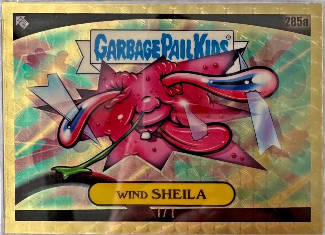 Wind SHEILA [Superfractor] #285a Prices | 2024 Garbage Pail Kids Chrome ...