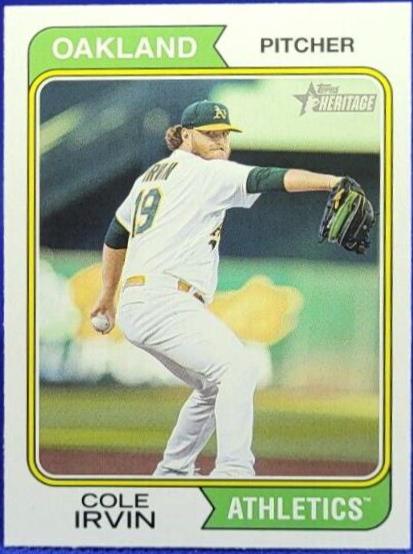 Cole Irvin #57 Prices | 2023 Topps Heritage | Baseball Cards