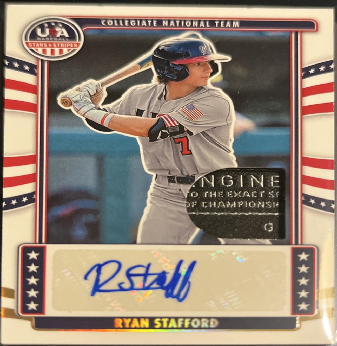 Ryan Stafford [Materials Laundry Tag] #NTS-RS Prices | 2024 Panini ...