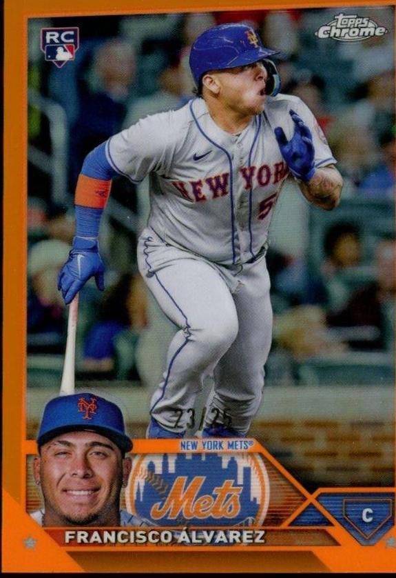 Francisco Alvarez [Orange] #203 Prices | 2023 Topps Chrome | Baseball Cards