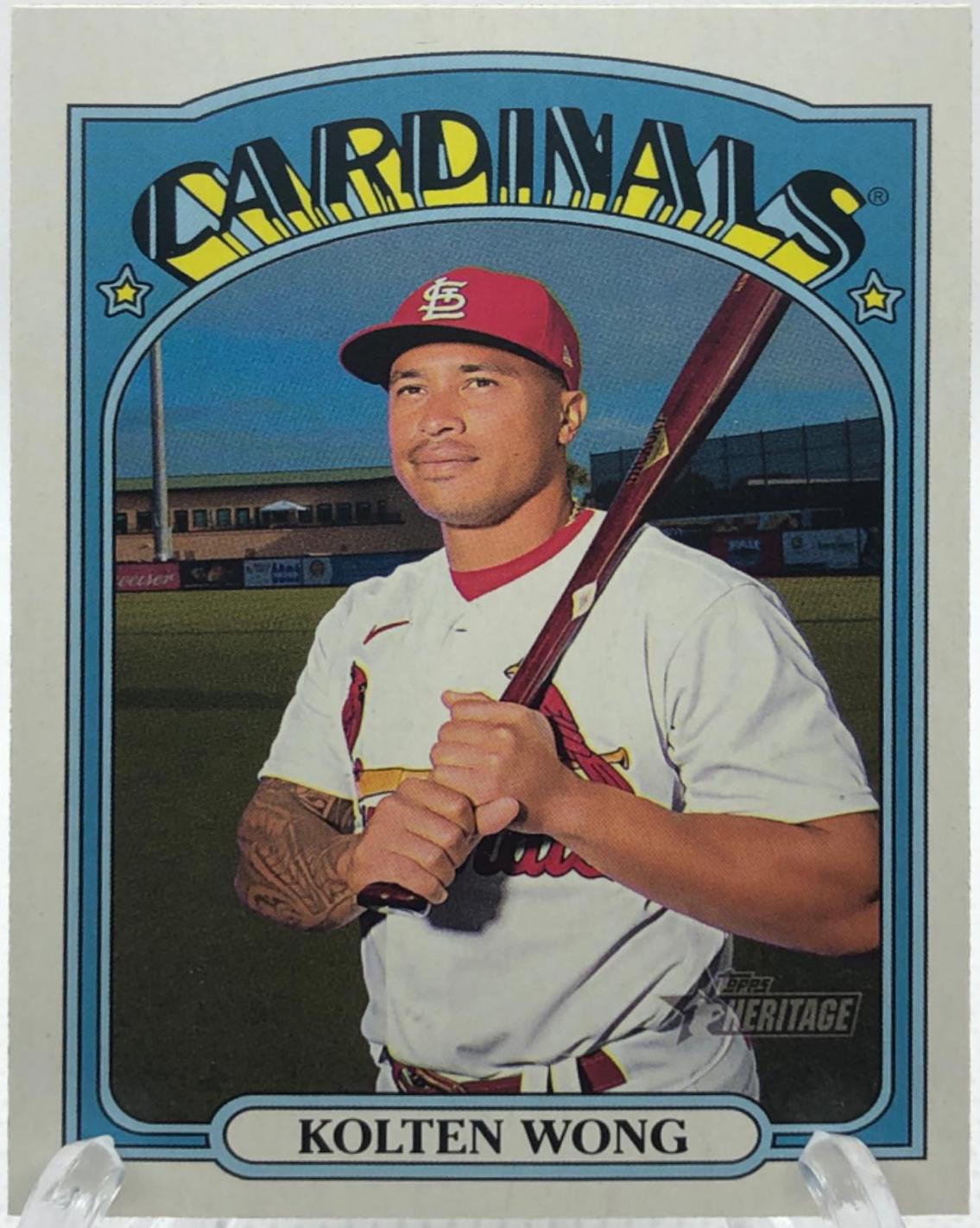 Kolten Wong #399 Prices | 2021 Topps Heritage | Baseball Cards