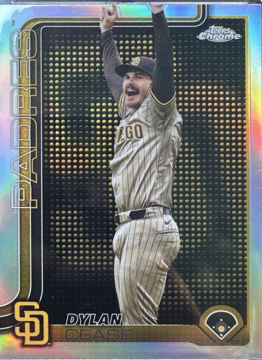 Dylan Cease [Lightboard Logo Variation] #212 Prices | 2025 Topps Chrome ...