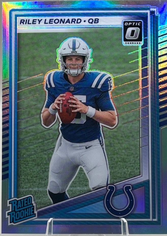 Riley Leonard [Holo Optic Preview] #341 Prices | 2025 Panini Donruss ...