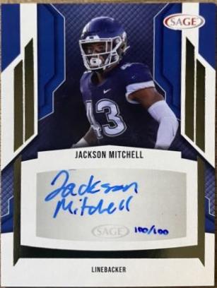 Jackson Mitchell [Gold] #A-JM6 Prices | 2024 Sage HIT Autographs ...