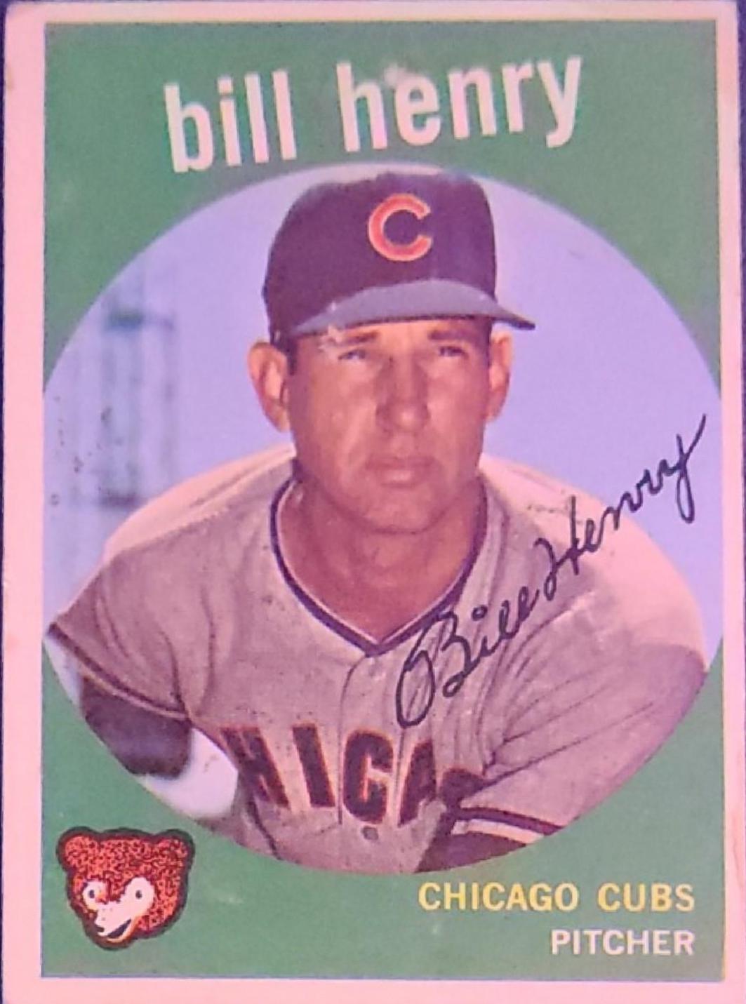 Bill Henry #46 Prices | 1959 Topps | Baseball Cards