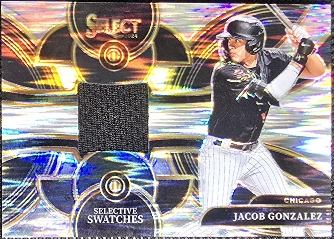 Jacob Gonzalez #SS-JG Prices | 2024 Panini Select Selective Swatch ...