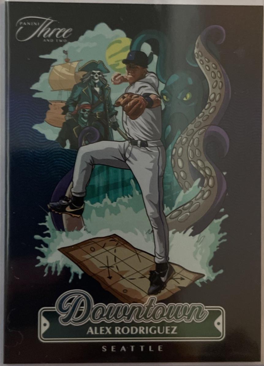 Alex Rodriguez #12 Prices | 2025 Panini Three and Two Downtown ...