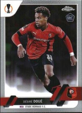 Desire Doue #48 Prices | 2022 Topps Chrome UEFA Club Competitions ...