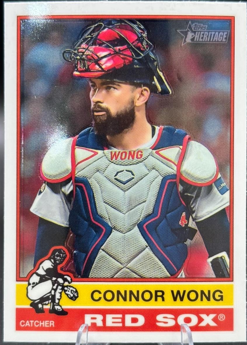 Connor Wong [Chrome Variation] #235 Prices | 2025 Topps Heritage ...