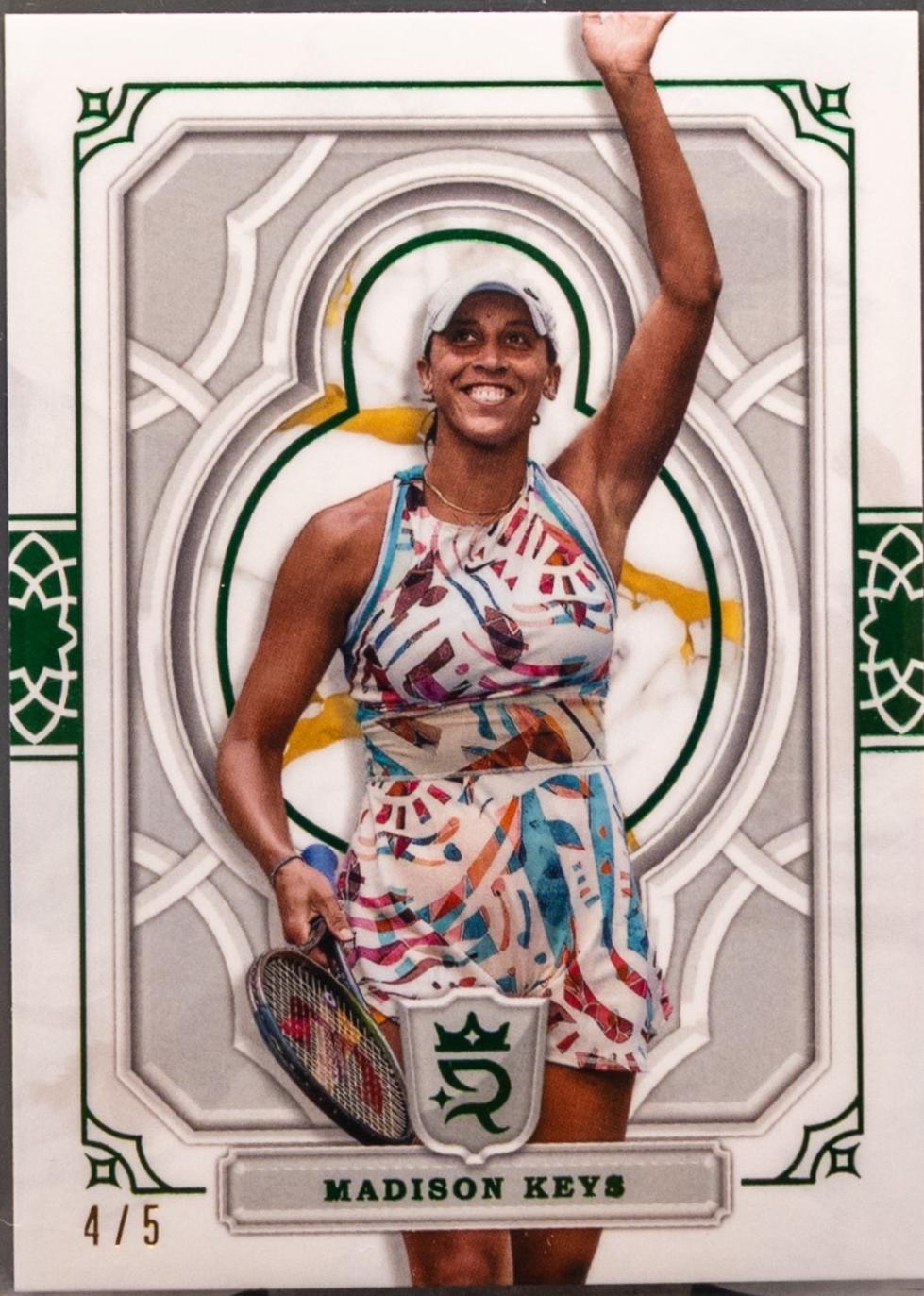 Madison Keys [Green] #61 Prices | 2024 Topps Royalty | Tennis Cards