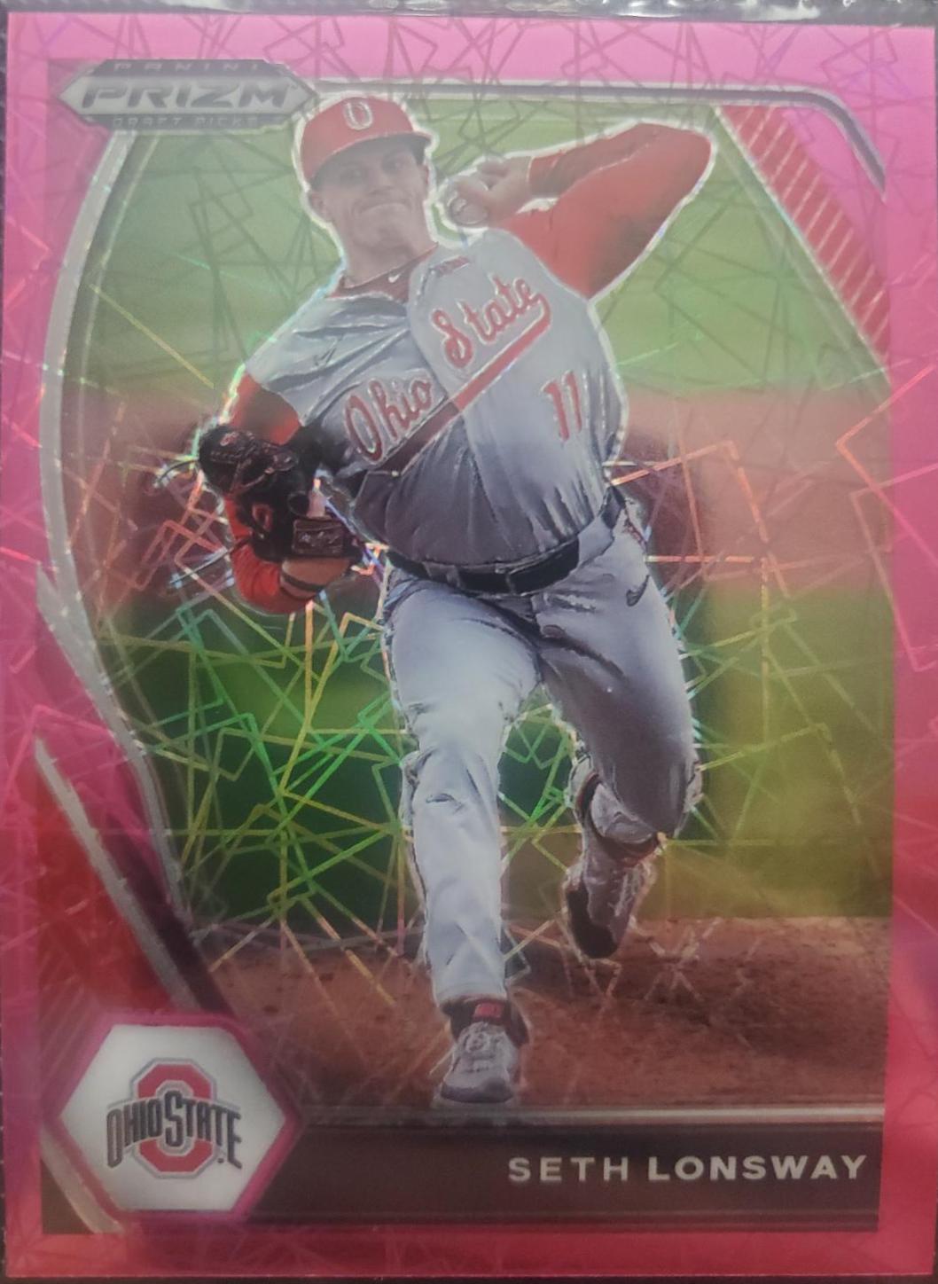 Seth Lonsway [Pink Velocity Prizm] #176 Prices | 2021 Panini Prizm ...