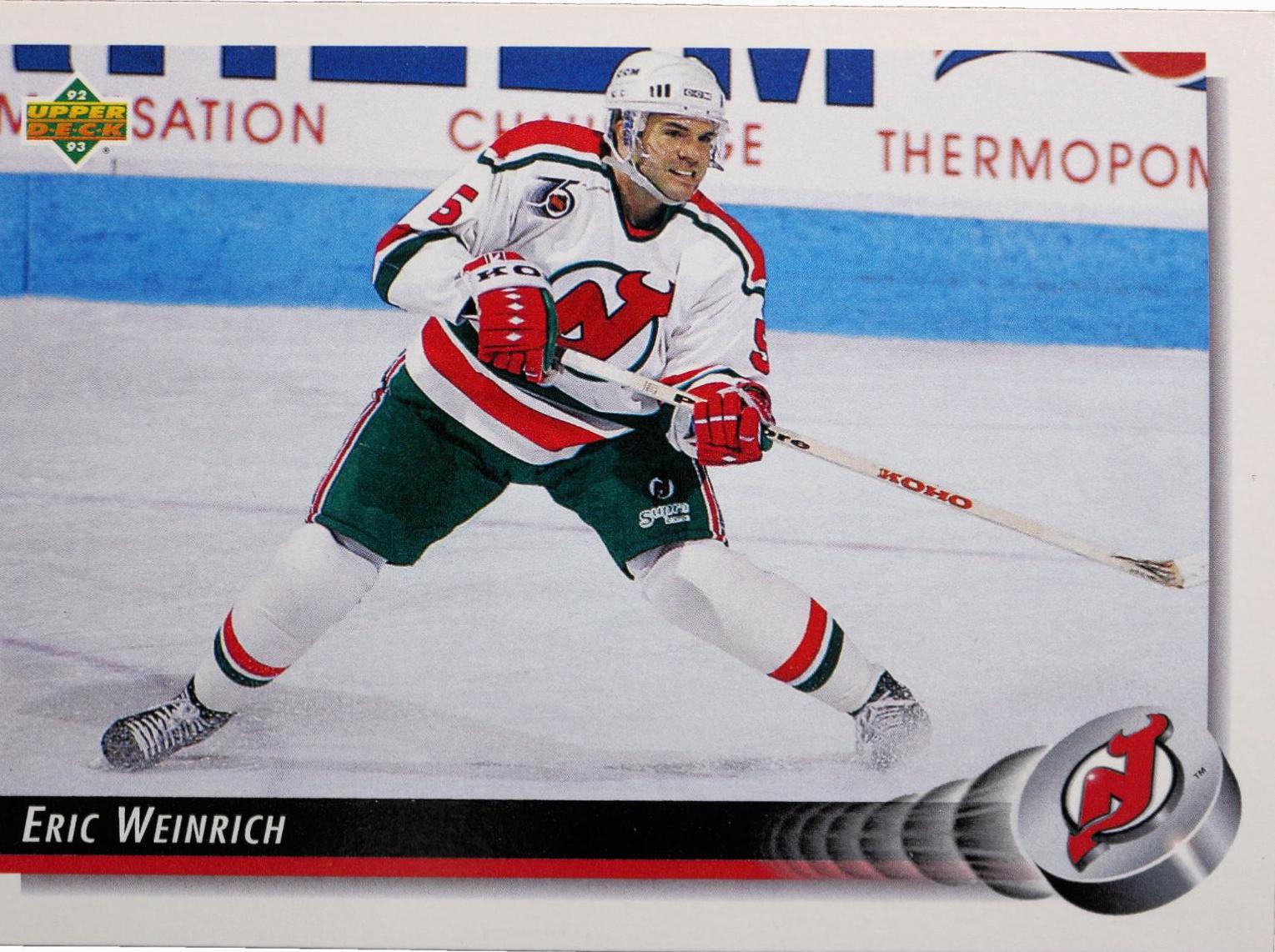 ERic Weinrich #195 Prices | 1992 Upper Deck | Hockey Cards