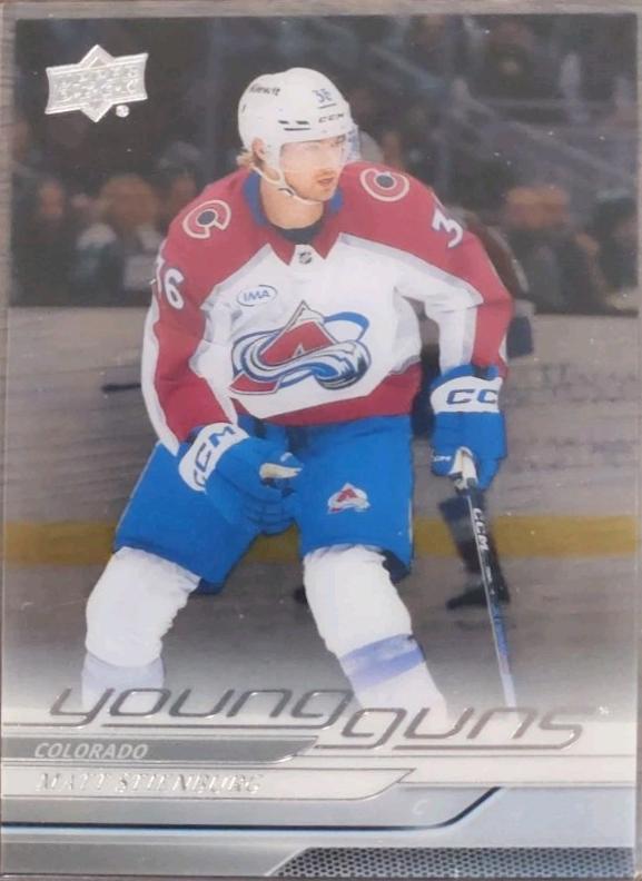 Matt Stienburg [Clear Cut] #486 Prices | 2024 Upper Deck | Hockey Cards