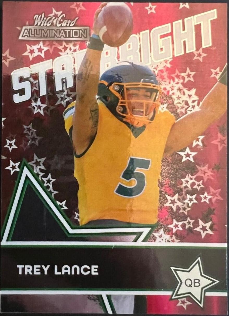 Trey Lance [Red] #SB-6 Prices [Rookie] | 2021 Wild Card Alumination ...