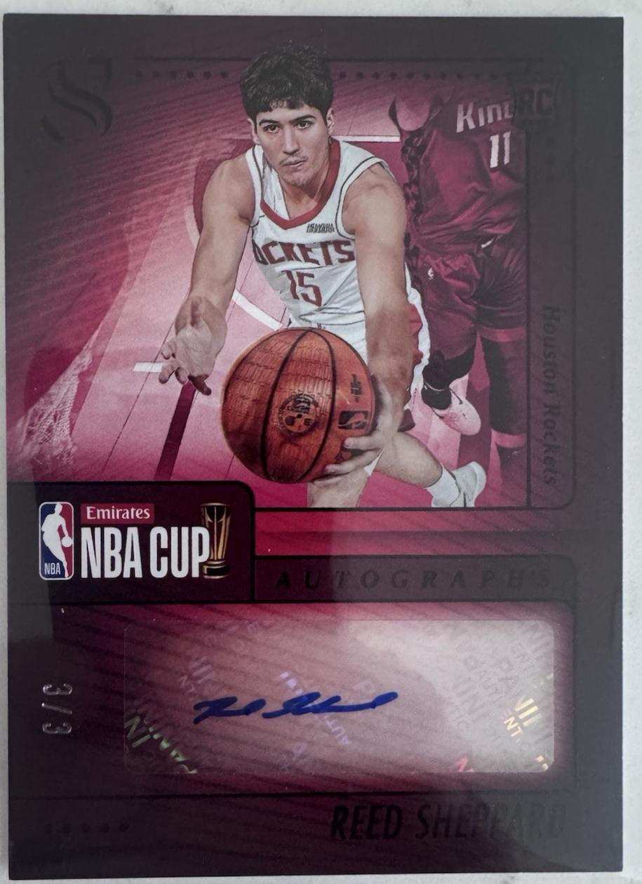 Reed Sheppard [Red] #24 Prices | 2024 Panini Silhouette NBA Cup ...