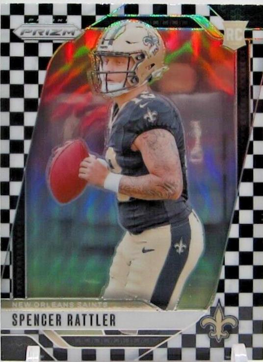 Spencer Rattler [Black White Checker] #388 Prices | 2024 Panini Prizm ...