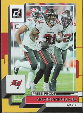 Antoine Winfield Jr. [Press Proof Premium] #260 Prices | 2022 Panini ...