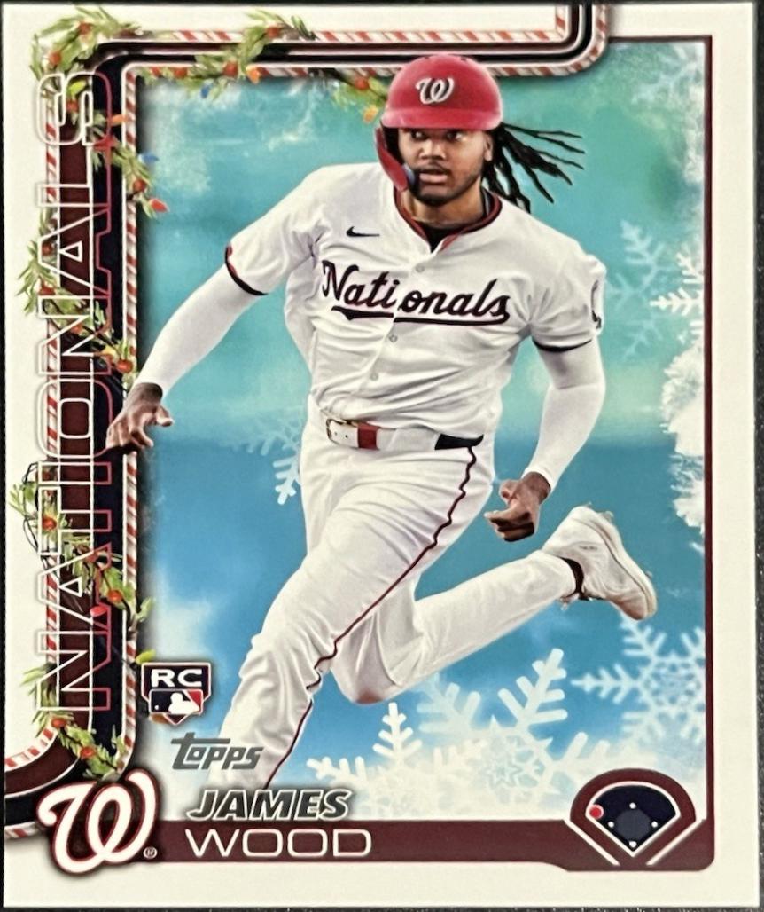 James Wood [Backs Short Print Variation] #H94 Prices | 2025 Topps ...